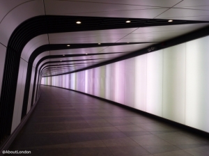 King's Cross Light Tunnel London - How Cool Is This?